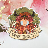 Sad D&D Society Stickers – TheStarfishface