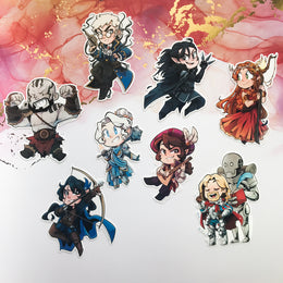 Critical Role Stickers - Vox Machina – TheStarfishface